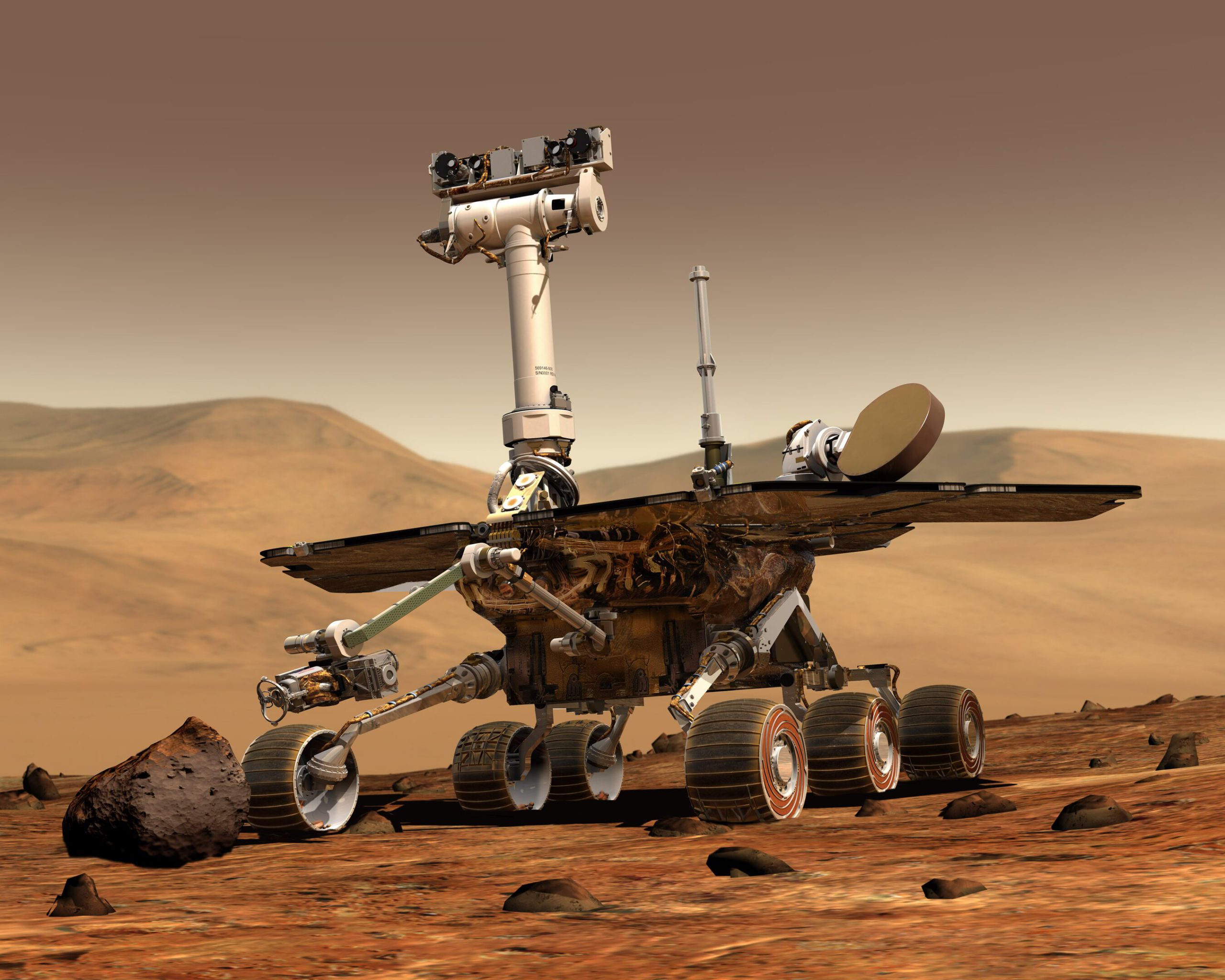 Mars rover Opportunity - Solar-Mobility